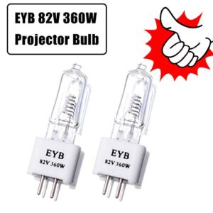 Wadoy EYB 82V 360W Projector Bulb RSE-57 Compatible with Apollo 15000 15002 15009 A1004 A1005 AL1004 AL1005 Overhead Projector Bi-Pin Based Stage & T3.5 Bulb - 2 Pack