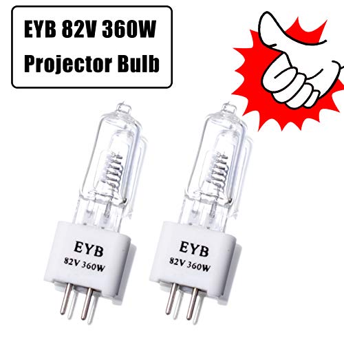 Wadoy EYB 82V 360W Projector Bulb RSE-57 Compatible with Apollo 15000 15002 15009 A1004 A1005 AL1004 AL1005 Overhead Projector Bi-Pin Based Stage & T3.5 Bulb - 2 Pack