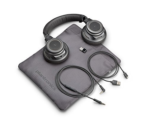 Plantronics BackBeat PRO+ Wireless Noise Canceling Hi-Fi Headphones (Renewed)