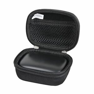 hermitshell travel case for wireless earbuds occiam bluetooth headphones 48h play back earphones