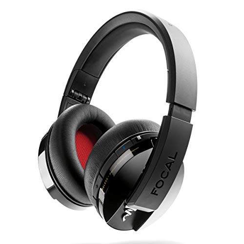 Focal Listen Wireless Over-Ear Headphones with Microphone (Black)