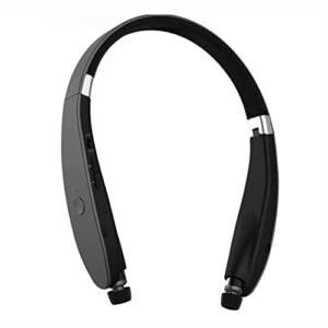 frogued sx-991 wireless earbud stereo intelligent noise reduction foldable bluetooth-compatible5.0 neck hanging sports earphone