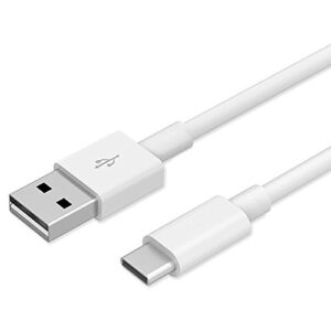 made for amazon, usb-c type charge cable cord wire for all-new kindle paperwhite, signature edition & paperwhite kids 11th generation and 2021 & newer kindle versions (not for older kindles) white 6ft