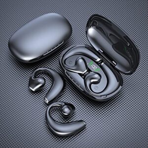 true wireless bone-conduction bluetooth headset 5.3 no in ear ear hifi audio quality dual hd call 480h long endurance can not be thrown off the sports head