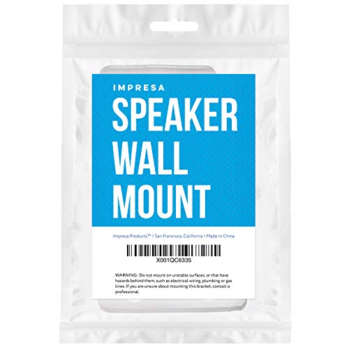 Impresa Wall Mount Kit for SoundTouch 300 Soundbar Bose Compatible- Compare to WB-300 Wall Bracket