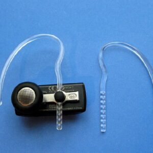 2 Clear Long Earhooks Earloops Compatible with Blueant T1, V1, V1x, Z9, Z9i Headset Wireless Devices