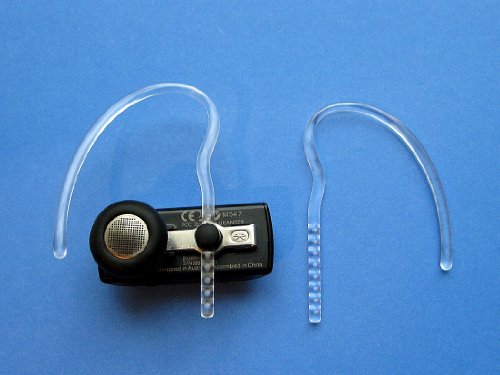 2 Clear Long Earhooks Earloops Compatible with Blueant T1, V1, V1x, Z9, Z9i Headset Wireless Devices