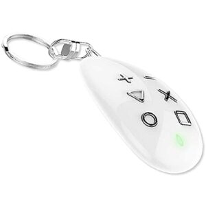 fibaro keyfob remote, z-wave plus scene controller, fgkf-601, white