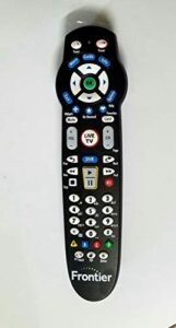 frontier fios tv 2-device remote control will work with verizon fios systems