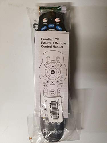 Frontier FiOS TV 2-Device Remote Control Will work with Verizon FiOS systems