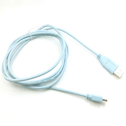 6FT USB to Mini USB Routers & Switches Cable Network Routers USB Console Cable CAB-Console-USB Compatible Cisco 1900,2900 and 3900 Series Routers,2960,3750,and 3750-X Catalyst Series Switches