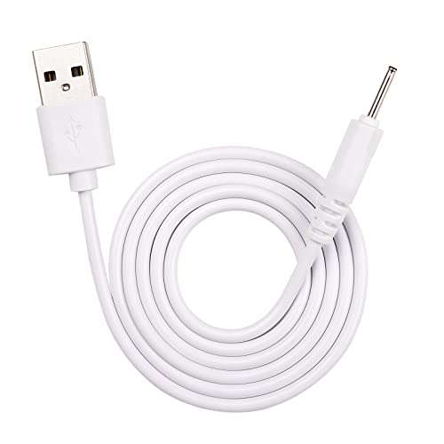 SEXBAY Original Replacement DC Charging Cable USB Cord for Rechargeable Wand Massagers Charger/Replacement DC Charging Cable