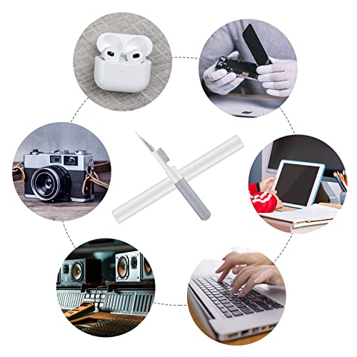 Cleaning Pen for Airpods, for Men Dad Boyfriend Multi-Function Earbuds Cleaner Kit Soft Brush for iPad iPhone Samsung Wireless Earbuds for Bluetooth Earphones Case Cleaning Tools