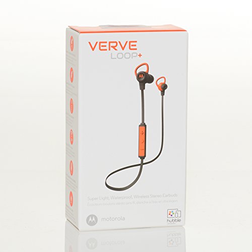 Motorola SH002A VerveLoop+ Super Light, Waterproof, Wireless Stereo Earbuds