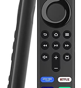 Voice Remote Control L5B83G Replacement for Fire TV (3rd Gen, Pendant Design), Fire TV Lite, Fire TV Stick 4K Max/Bundle (2nd Gen and Later), TV Cube (1st Gen and Later)