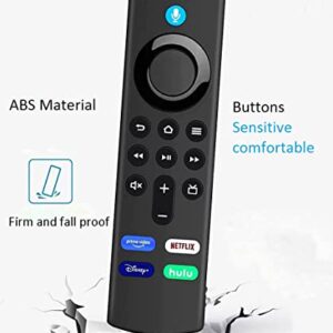 Voice Remote Control L5B83G Replacement for Fire TV (3rd Gen, Pendant Design), Fire TV Lite, Fire TV Stick 4K Max/Bundle (2nd Gen and Later), TV Cube (1st Gen and Later)