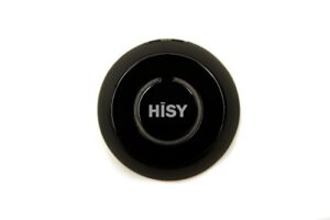 hisy bluetooth headset with stand – black