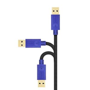 Printer Cable 20Ft, TanGuYu 20Feet Hi-Speed USB 2.0 Type A Male to Type B Male Printer Scanner Cable for HP, Canon, Lexmark, Epson, Dell, Xerox, Samsung etc