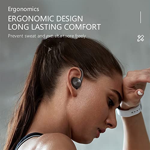 Sports Lightweight Bluetooth Headphones Wireless Earbuds with  Earhooks ​Over Ear Sport Headphones Sweatproof Earphones for Workout Jogging Gym     