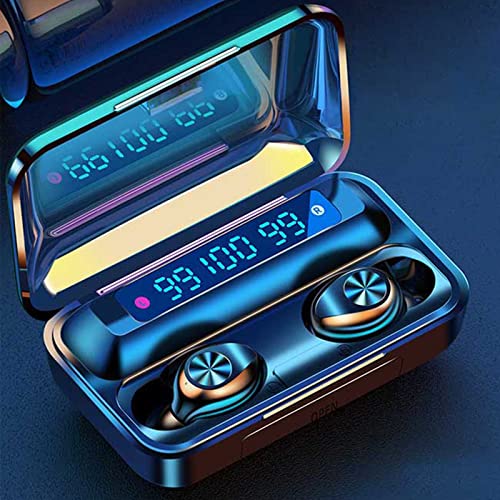 Wireless Earbuds Bluetooth Headphones Sound Quality Wireless Charging Case Digital LED Intelligence Display IPX7 Waterproof Earphones,for Workout Sports