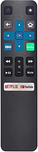 ENWShop Replacement Remote for All TCL Roku TV with Sling, VUDU and Hulu Shortcuts. RC280