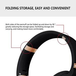 Bluetooth Headphones Wireless Bluetooth Headphones Foldable HiFi Headphones FM Headphones for Sports Games Christmas Birthday Gifts