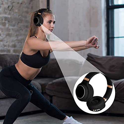 Bluetooth Headphones Wireless Bluetooth Headphones Foldable HiFi Headphones FM Headphones for Sports Games Christmas Birthday Gifts