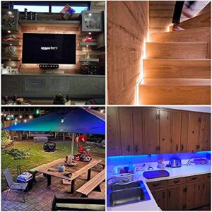 Maxonar LED Strip Lights Works with Alexa 32.8Ft/10M WiFi Wireless Smart Phone Controlled DIY Kit SMD 5050 RGB Multicolor Indoor Waterproof IP65 600LEDs Strip Light ,Works with Amazon Echo&Google Home