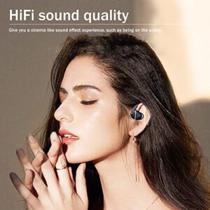 ESSONIO Bone Conduction Headphones Open Ear Headphones Bluetooth Workout Headphones Open Ear Earbuds for Sports