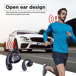 ESSONIO Bone Conduction Headphones Open Ear Headphones Bluetooth Workout Headphones Open Ear Earbuds for Sports