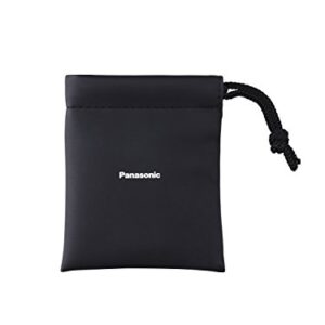 Panasonic drops360°LUXE Premium In-Ear Stereo Headphones RP-HJX20-K (Black and Silver) Powerful Bass, with Travel Case