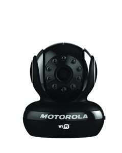 motorola scout1 wi-fi pet monitor for remote viewing with iphone and android smartphones and tablets, black