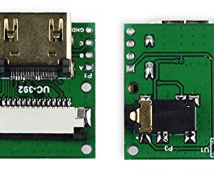 Arducam CSI to HDMI Cable Extension Module with 15pin 60mm FPC Cable for Raspberry Pi Camera V3/V1/V2/HQ (Pack of 2, 1 Set)