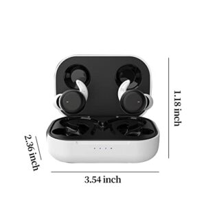 Charella Running Headphones Wireless Earbuds with Earhooks ​Over Ear Sport Headphones Sweatproof Earphones Workout Jogging Gym QW3