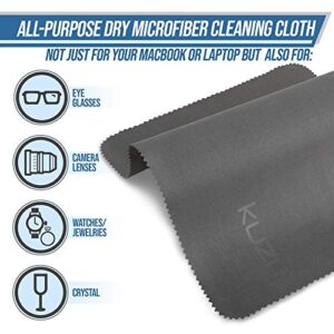 Kuzy Microfiber Cleaning Cloth for Electronics - MacBook Screen Cleaner Pro 13 14 15 16 inch and Air 13 inch - Microfiber Keyboard Cover Cloth - Glasses Cleaning Cloth - Eyeglass Cleaning Cloth, 1pc