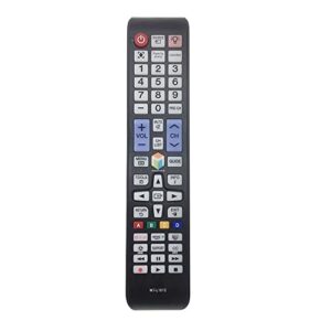 riry replacement universal samsung tv remotes compatible with all of samsung remote control for smart tv lcd led hd tv with backlight-no setup required universal remote