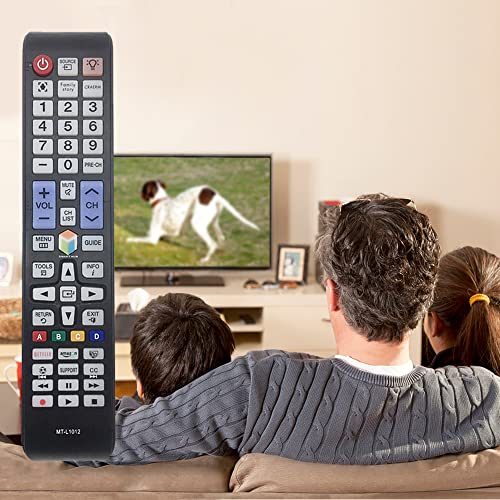 Riry Replacement Universal Samsung TV Remotes Compatible with All of Samsung Remote Control for Smart TV LCD LED HD TV with Backlight-NO Setup Required Universal Remote