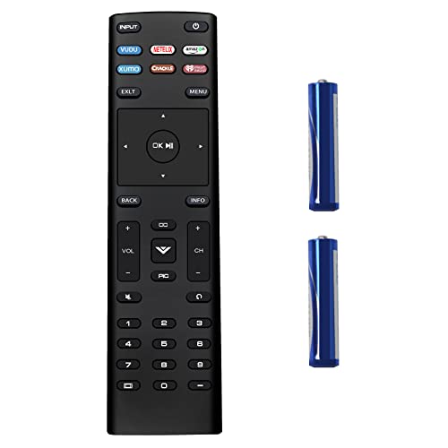 Goukano XRT136 Universal Remote Control for Vizio Smart TV Remote fit for VIZIO All LED LCD HD 4K UHD HDR Smart TVs Include D-Series E-Series M-Series P/PX-Series V-Series (Batteries Included)