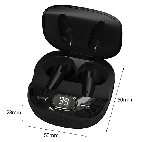 Iryreafer Wireless Earphones Universal Fingerprint Touching Low Latency Hands-Free Comfortable Noise Cancelling IPX5 Waterproof Stereo Sports