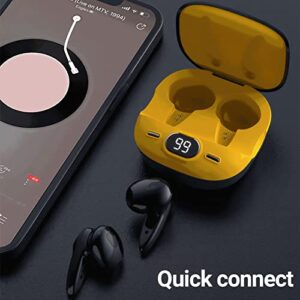 Iryreafer Wireless Earphones Universal Fingerprint Touching Low Latency Hands-Free Comfortable Noise Cancelling IPX5 Waterproof Stereo Sports