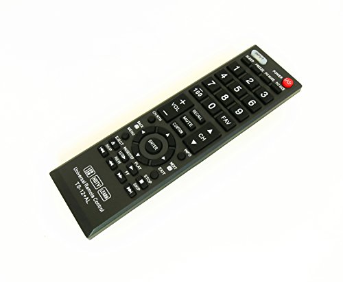 New Toshiba CT-90325 Universal Remote Control for All Toshiba Brand TV, Smart TV - 1 Year Warranty(TS-12+AL)