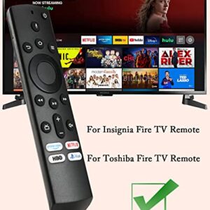 NS-RCFNA-19 NSRCFNA19 Voice Remote Control Replacement for Insignia Fire TV Edition Televisions NS-32DF310NA19 NS-39DF510NA19 NS-50DF710NA19 NS-55DF710NA19 NS-24DF310NA19 NS-43DF710NA19