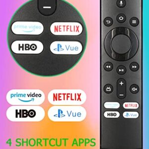 NS-RCFNA-19 NSRCFNA19 Voice Remote Control Replacement for Insignia Fire TV Edition Televisions NS-32DF310NA19 NS-39DF510NA19 NS-50DF710NA19 NS-55DF710NA19 NS-24DF310NA19 NS-43DF710NA19