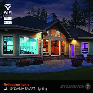 SYLVANIA Wifi LED Smart Strip Light Expansion Kit, 6.5ft, Indoor, Full Color & Adjustable White, Compatible with Alexa and Google Home Only - 1 Pack (75705)