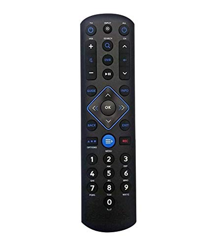 Charter Spectrum Formerly Charter Cable Remote Control with Batteries Backward Compatible for HD DVR Digital Receivers (Pack of Two)