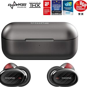 1MORE True Wireless Earbuds Active Noise Cancelling, Hi-Res ENC Bluetooth Earphone, THX Certified Wireless Charging Headphone, 15Mins Fast Charge, 65H (Renewed)