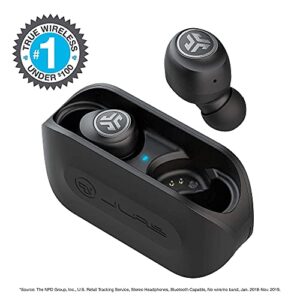 JLab Go Air True Wireless Bluetooth Earbuds with Charging case + Cloud Foam Mnemonic Earbud Tips