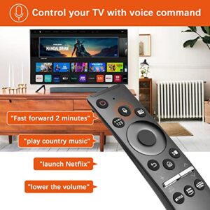 New BN59-01330A Voice Replacement Remote Control Fit for Samsung TV,UN55TU850DFXZA UN55TU8200FXZA UN65TU8200 UN85TU8000FXZA QN75Q80TAFXZA QN55Q80TAFXZA QN85Q80TAFXZA QN65Q70TAFXZA