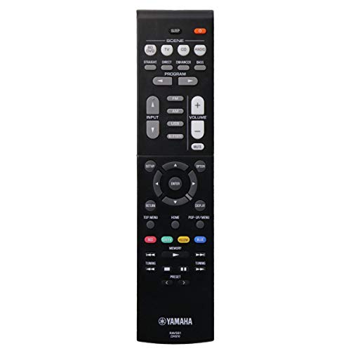 Yamaha Remote Control (RAV561 ZZ43210) for Home Theater Receivers - Black