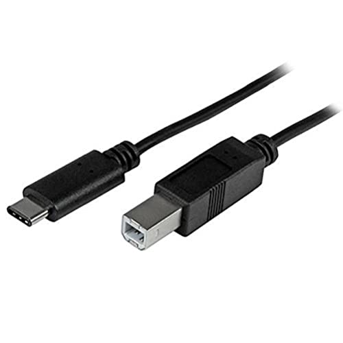 StarTech.com USB C to USB B Printer Cable - 3 ft / 1m - USB C Printer Cable - USB C to USB B Cable - USB Type C to Type B (USB2CB1M)